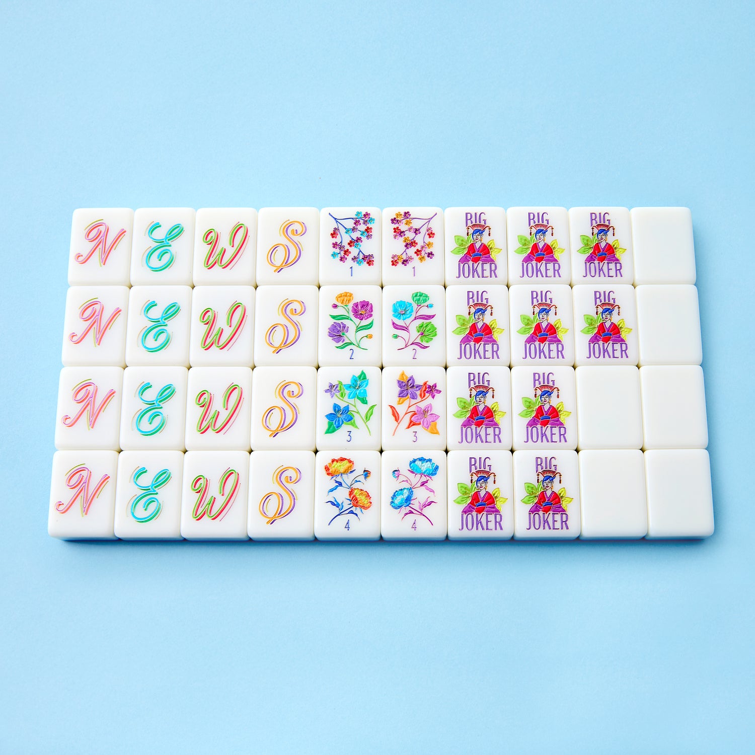 Blossom Mahjong Tiles – Mahjong Co.