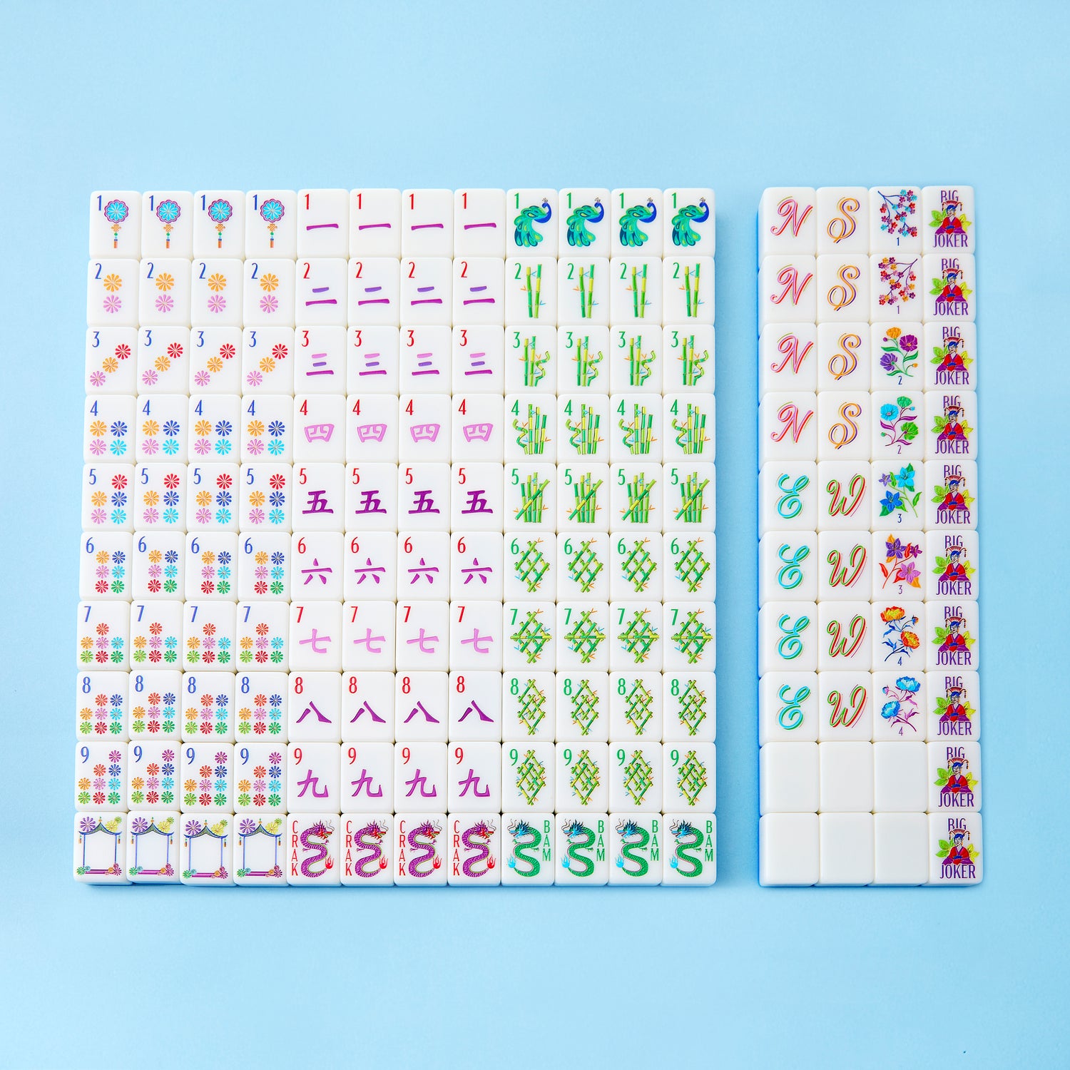 Blossom Mahjong Tiles – Mahjong Co.